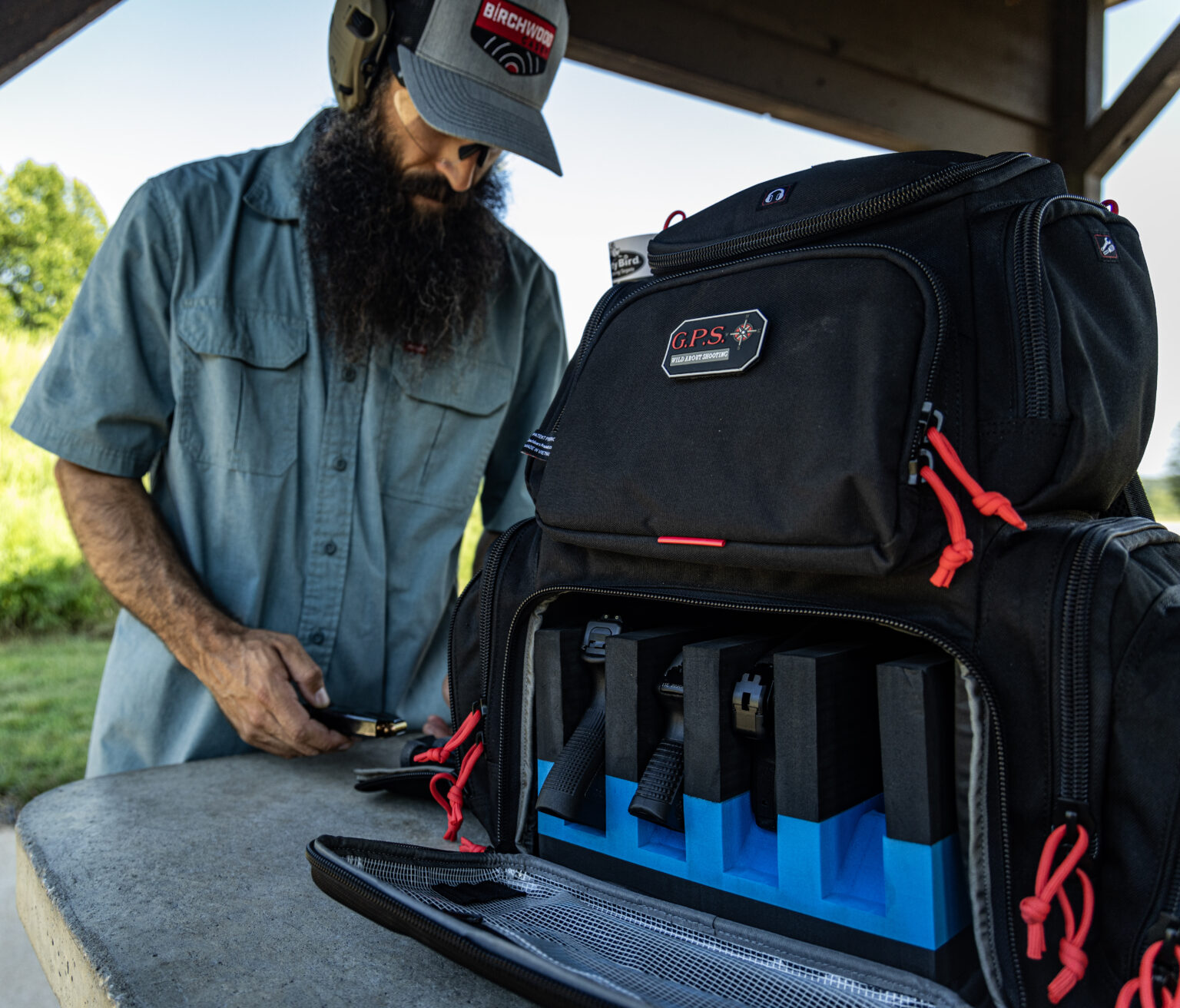 Handgunner Backpack w/Cradle for 4 handguns | GPS Bags