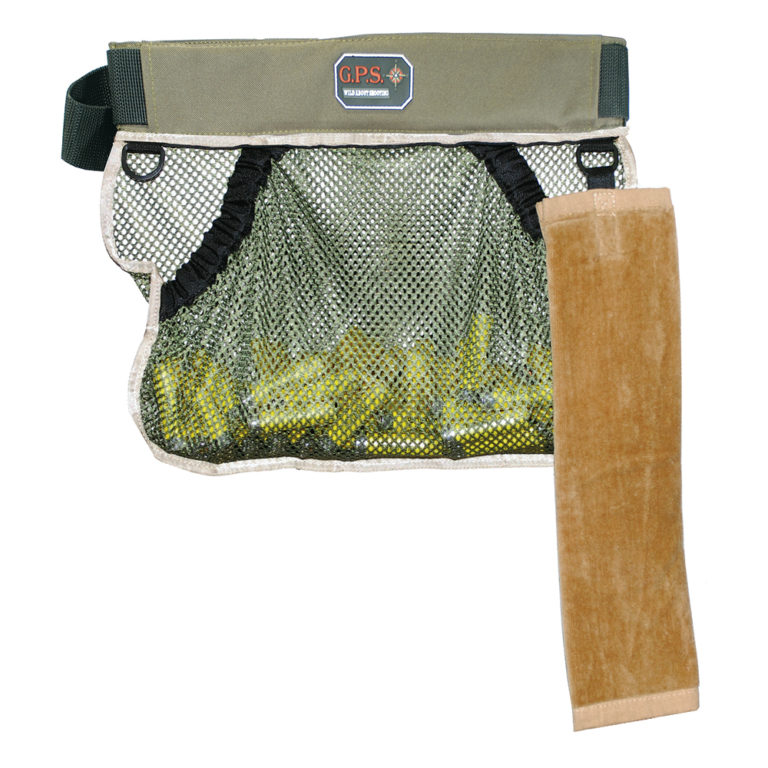 Mesh, Half Shooting Vest, with back pouch | GPS Bags