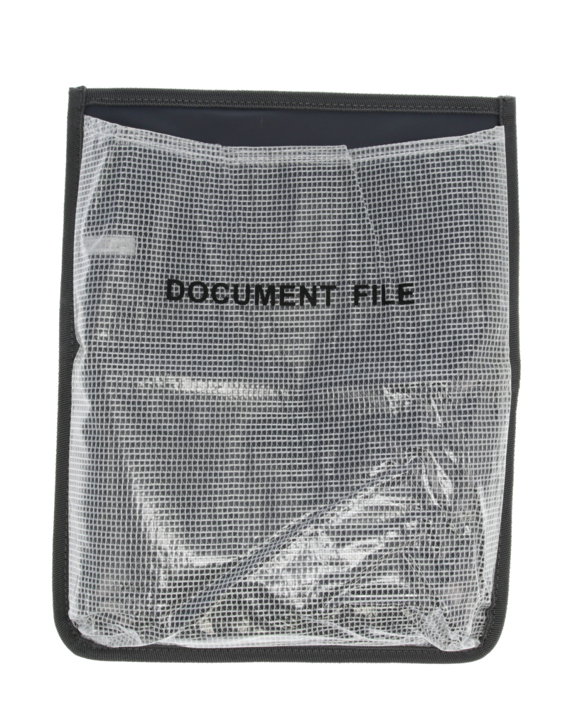 Document File 10 x 12" Hook/Loop | GPS Bags